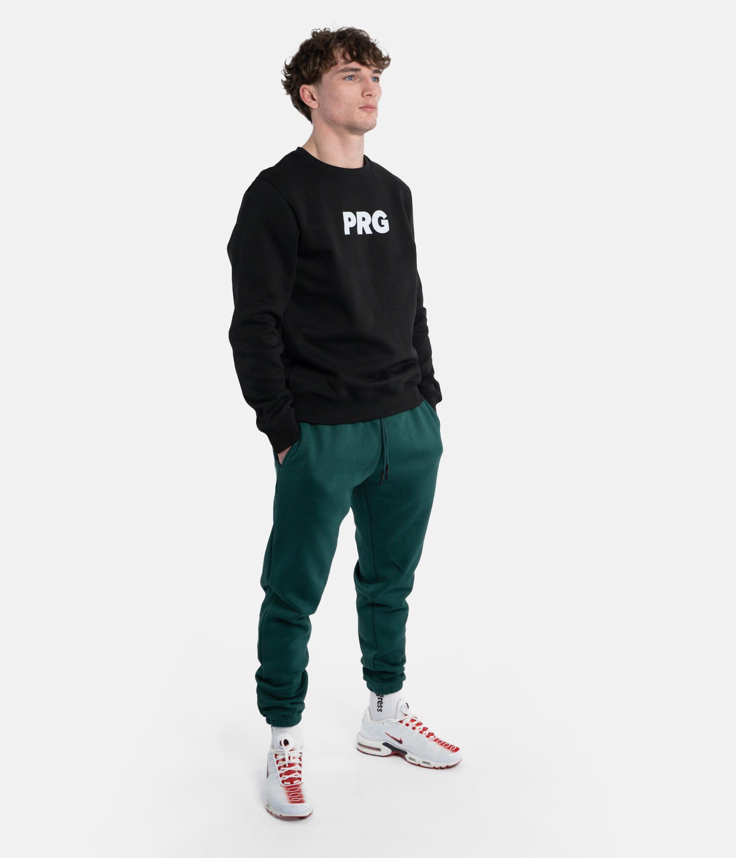PRG Crewneck - Black – Progress Jiu Jitsu Australia