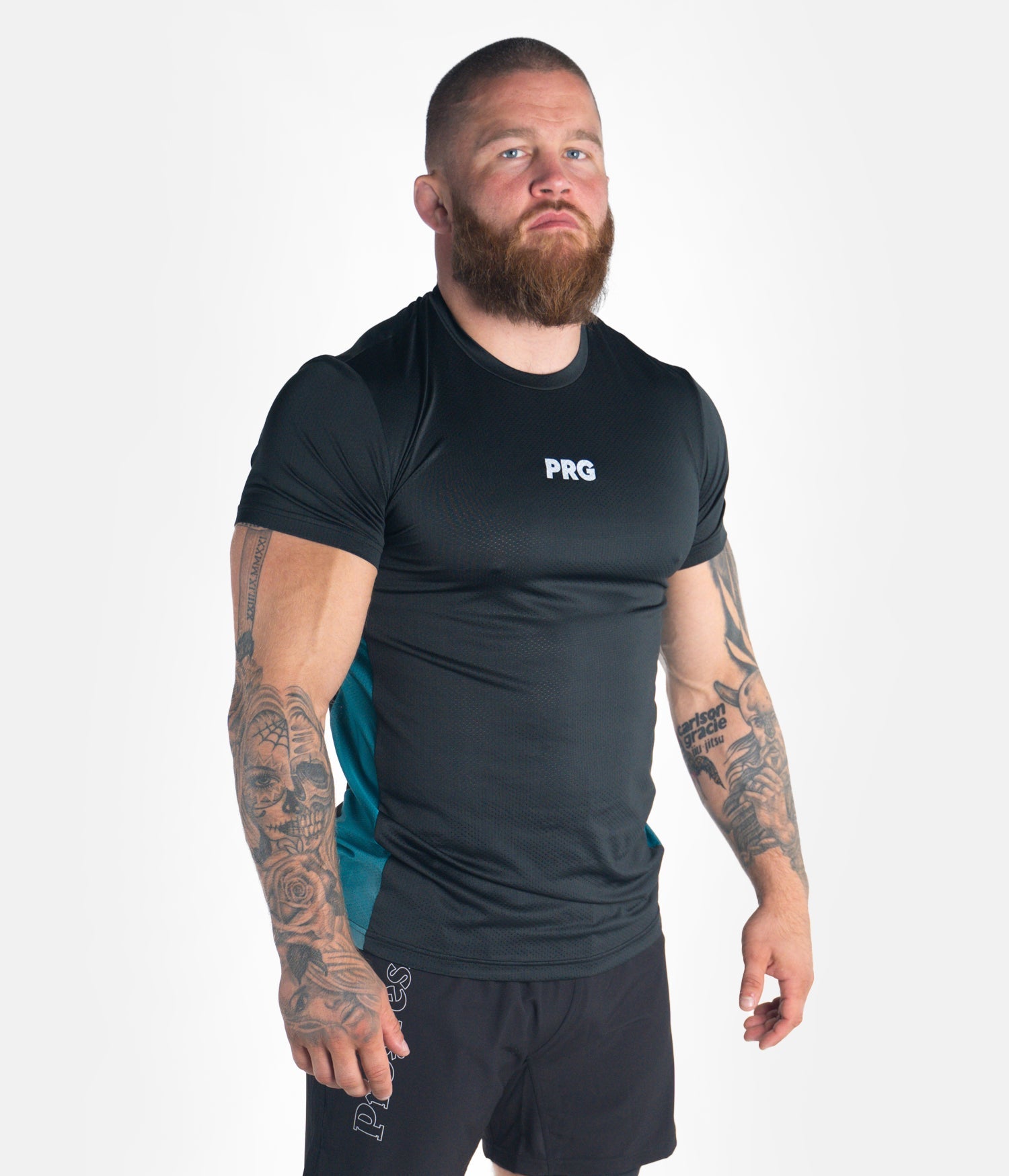 PRG Tech Tee - Black & Green – Progress Jiu Jitsu Australia
