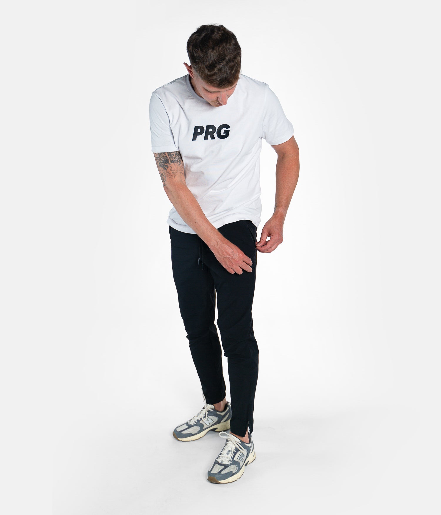 PRG Tee - White – Progress Jiu Jitsu Australia